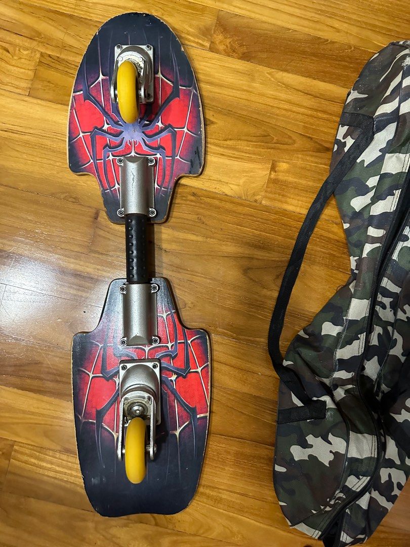 Limited Edition Spider-man Waveboard, Sports Equipment, Sports & Games ...