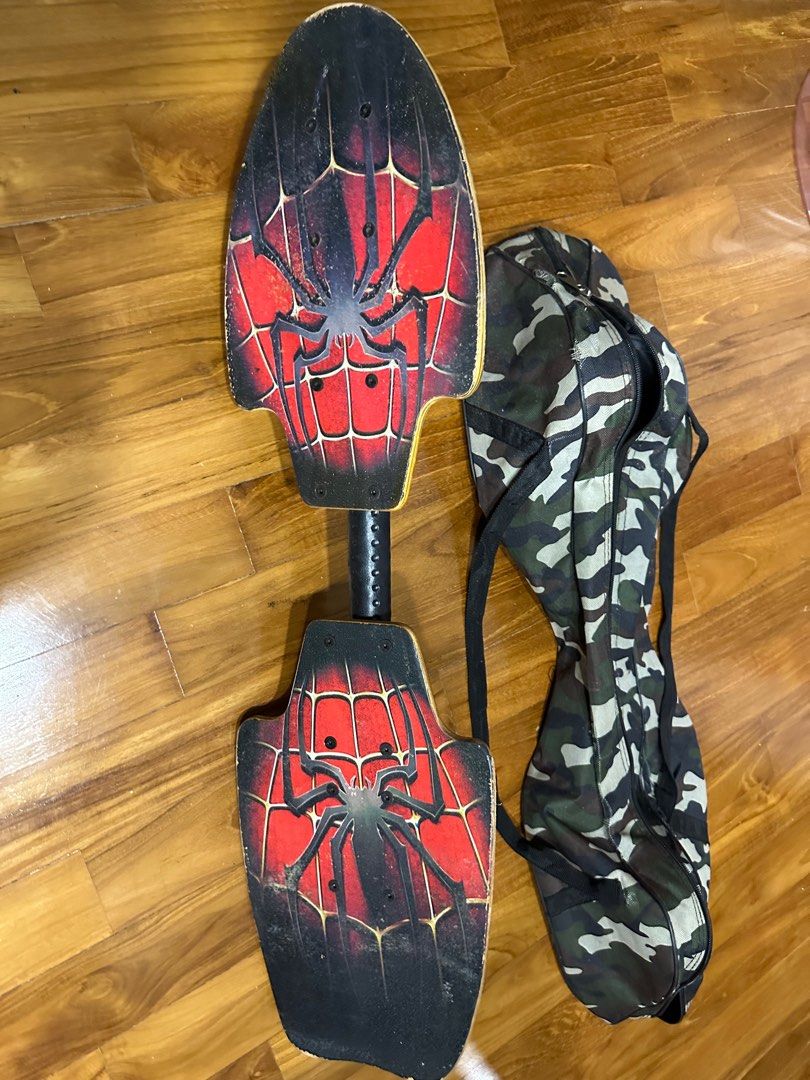 Limited Edition Spider-man Waveboard, Sports Equipment, Sports & Games ...