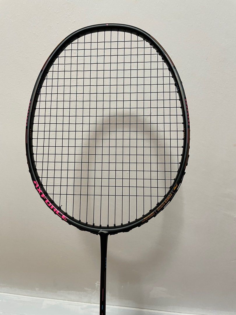 Lining Axforce 80, Sports Equipment, Sports & Games, Racket & Ball ...