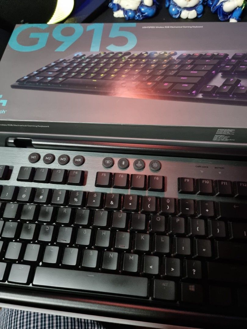 Logitech G915 Lightspeed Wireless Keyboard, Computers & Tech, Parts ...