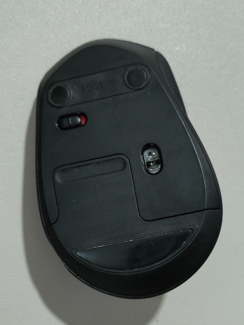 Logitech M331 Silent Plus Wireless Mouse Black Computers Tech Parts Accessories Mouse