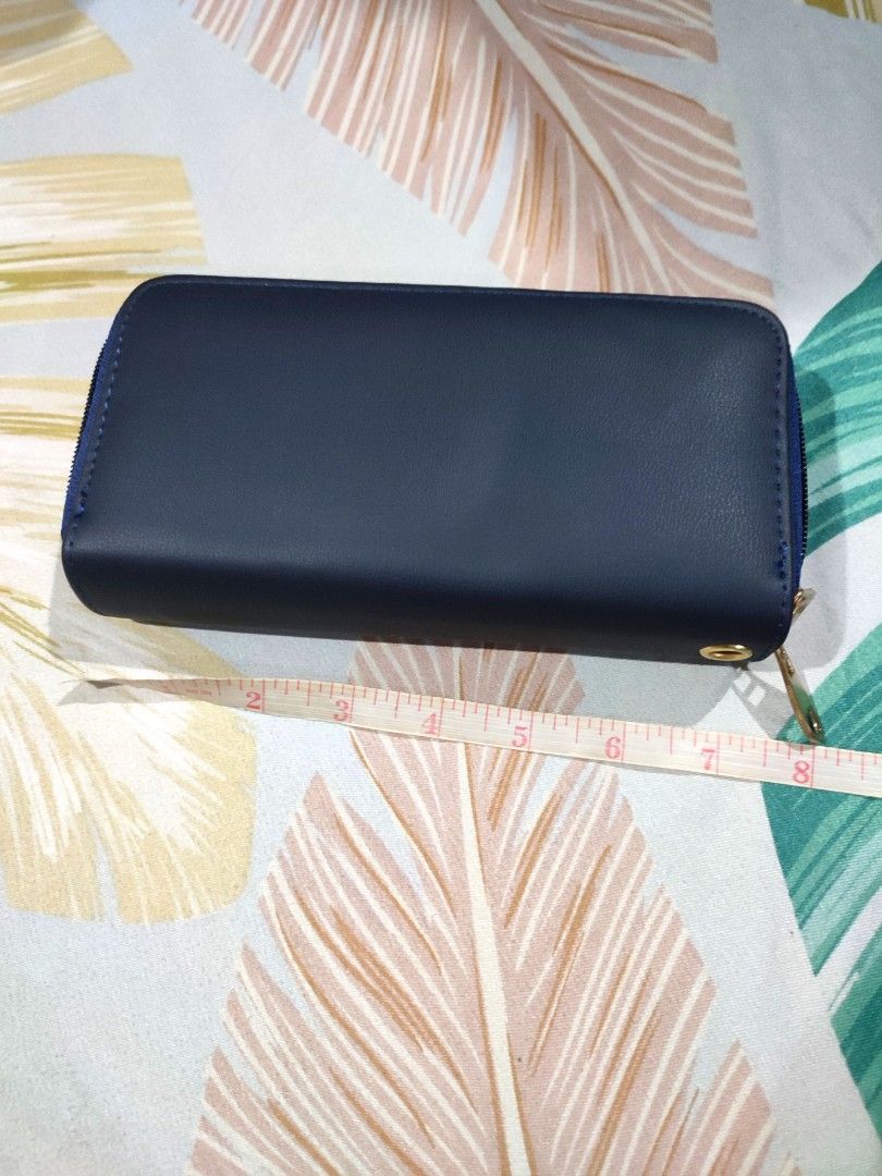 Long dark blue wallet, Women's Fashion, Bags & Wallets, Wallets & Card ...
