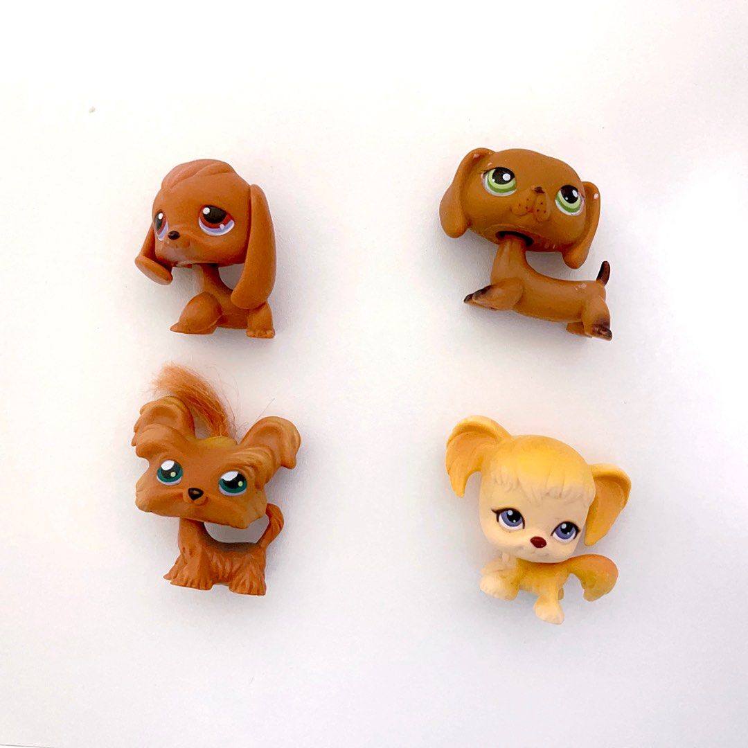 lps littlest pet shop dog bundle, Hobbies & Toys, Toys & Games on Carousell