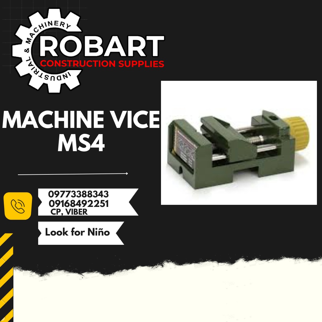 MACHINE VICE MS4, Commercial & Industrial, Construction Tools ...