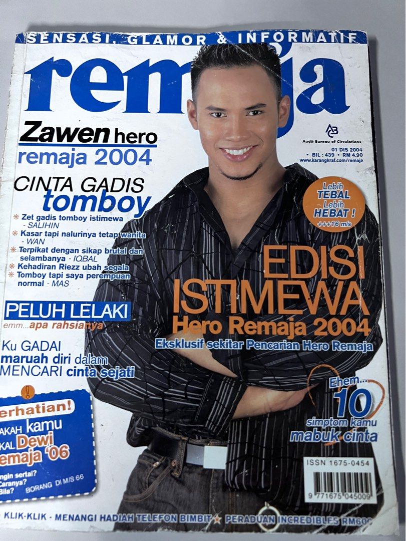 Majalah Remaja Edisi HERO REMAJA 2004, Hobbies & Toys, Books ...