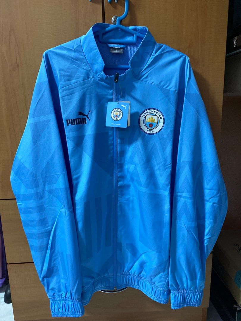 manchester city jacket, Men's Fashion, Coats, Jackets and Outerwear on ...