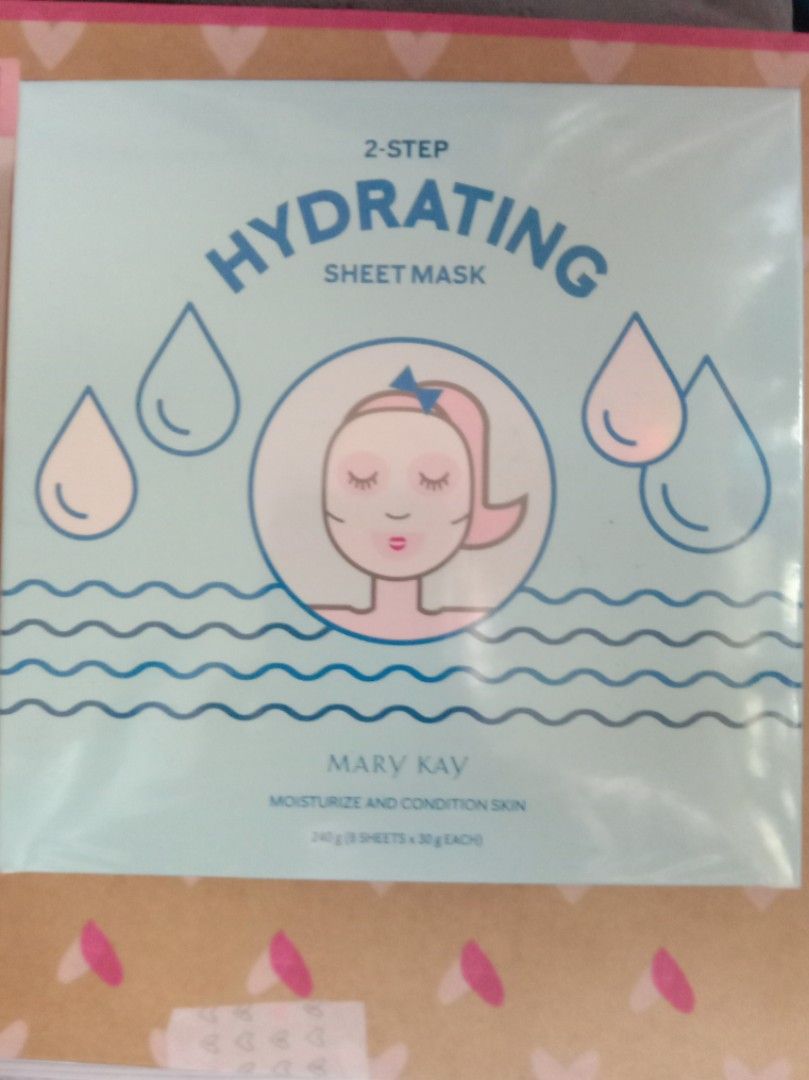 Mary Kay 2 step Hydrating Sheet Mask 1 box POSTAGE JUST ADD RM5, Beauty ...