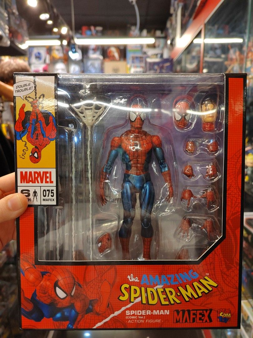 MEDICOMTOY MARVEL MAFEX 075 THE AMAZING SPIDER MAN, Hobbies & Toys ...