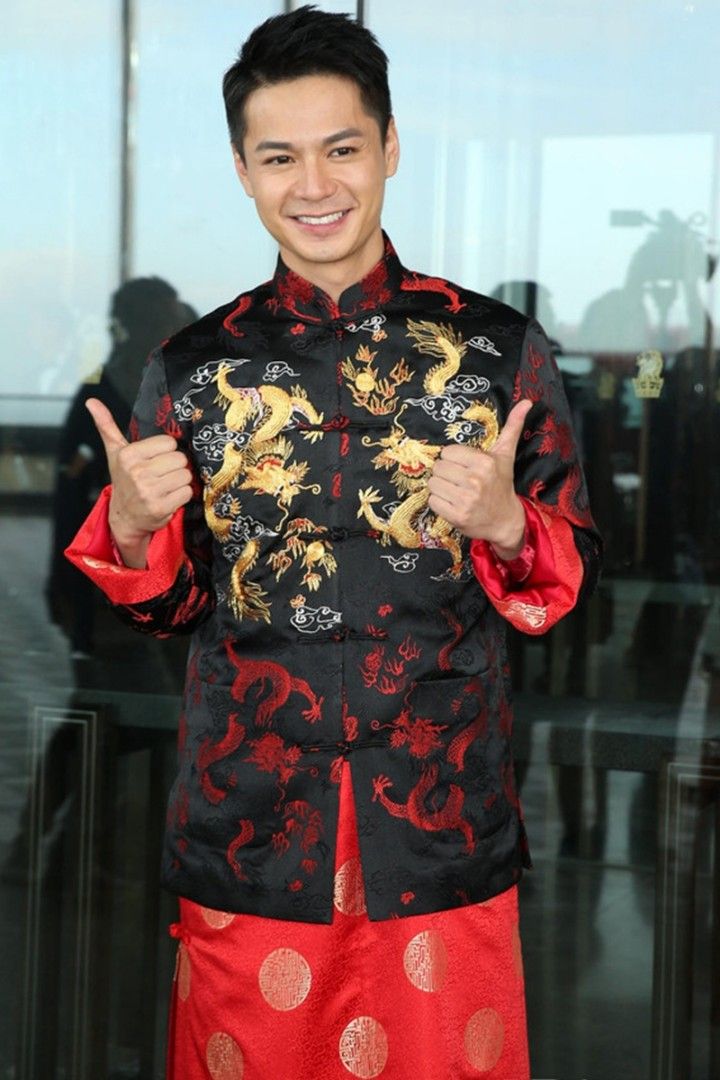 Men Traditional Tang Suit Embroidery SamFu, Men's Fashion, Tops & Sets ...