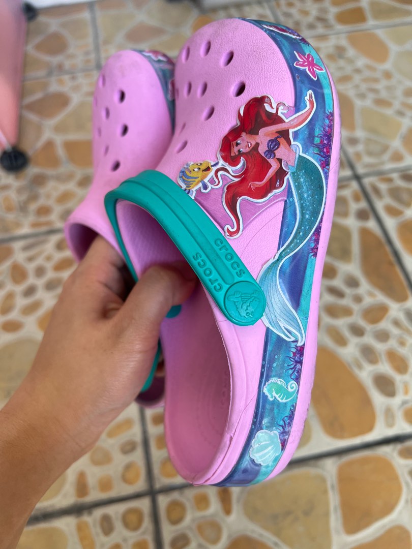 Mermaid crocs kids, Babies & Kids, Babies & Kids Fashion on Carousell