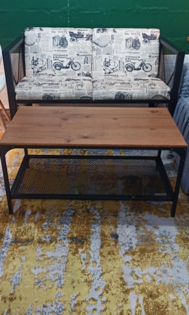 Mesh metal chair / kerusi besi jaring, Furniture & Home Living ...