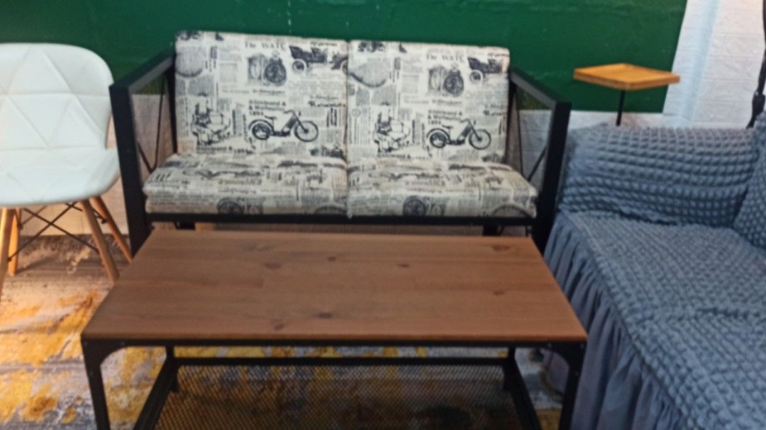 Mesh metal chair / kerusi besi jaring, Furniture & Home Living ...