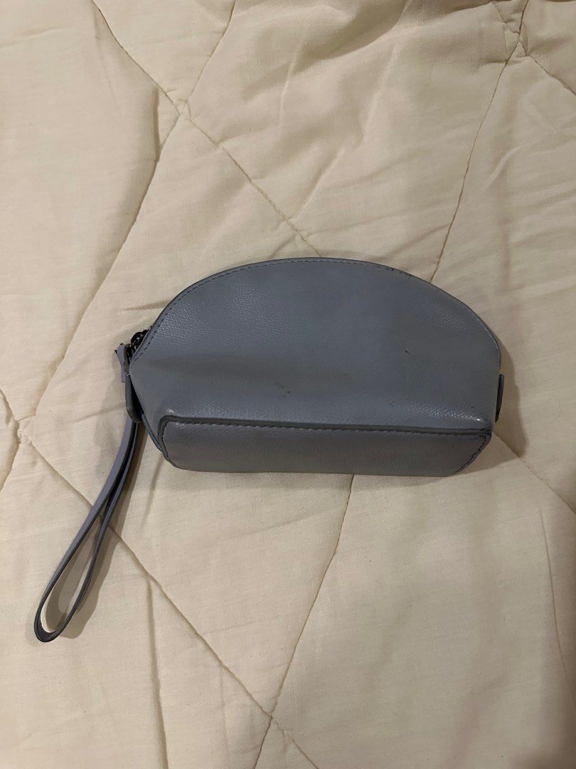 Miniso Blue Cosmetics Pouch, Women's Fashion, Bags & Wallets, Purses ...