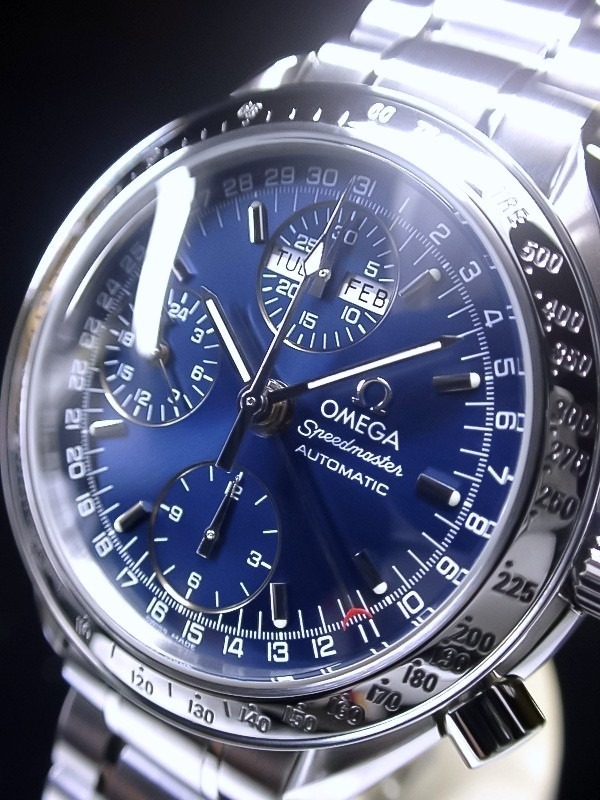 MINT Omega Speedmaster Triple Calendar Day Date 3523.80.00... ETA ...