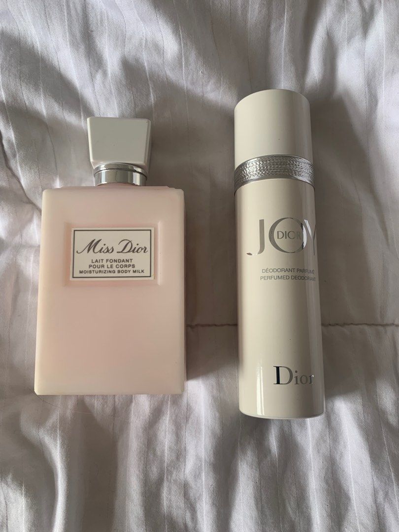 Miss dior lotion and joy dior deodorant, Beauty & Personal Care ...