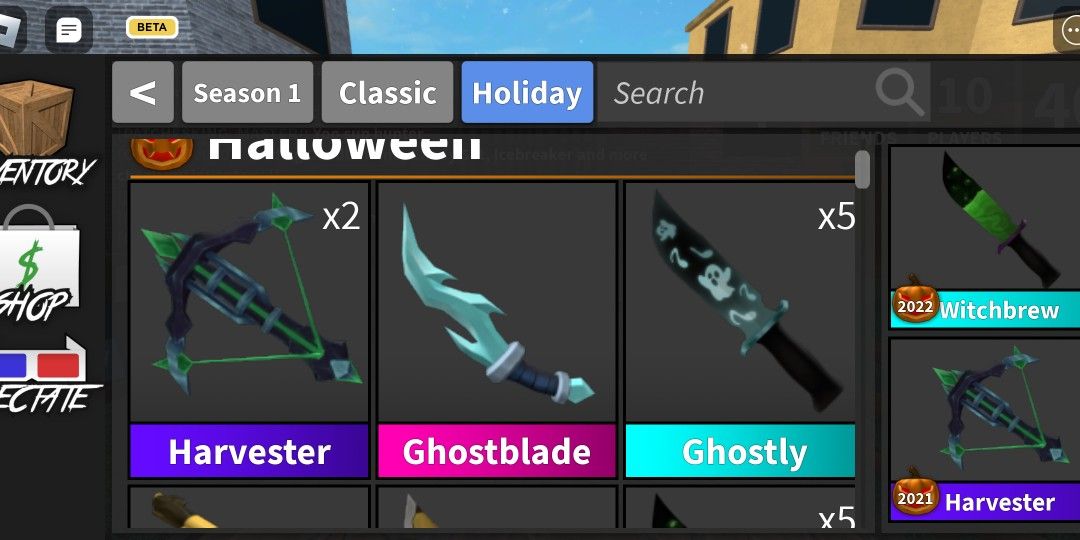 MM2 Harvester, Video Gaming, Gaming Accessories, In-Game Products on ...