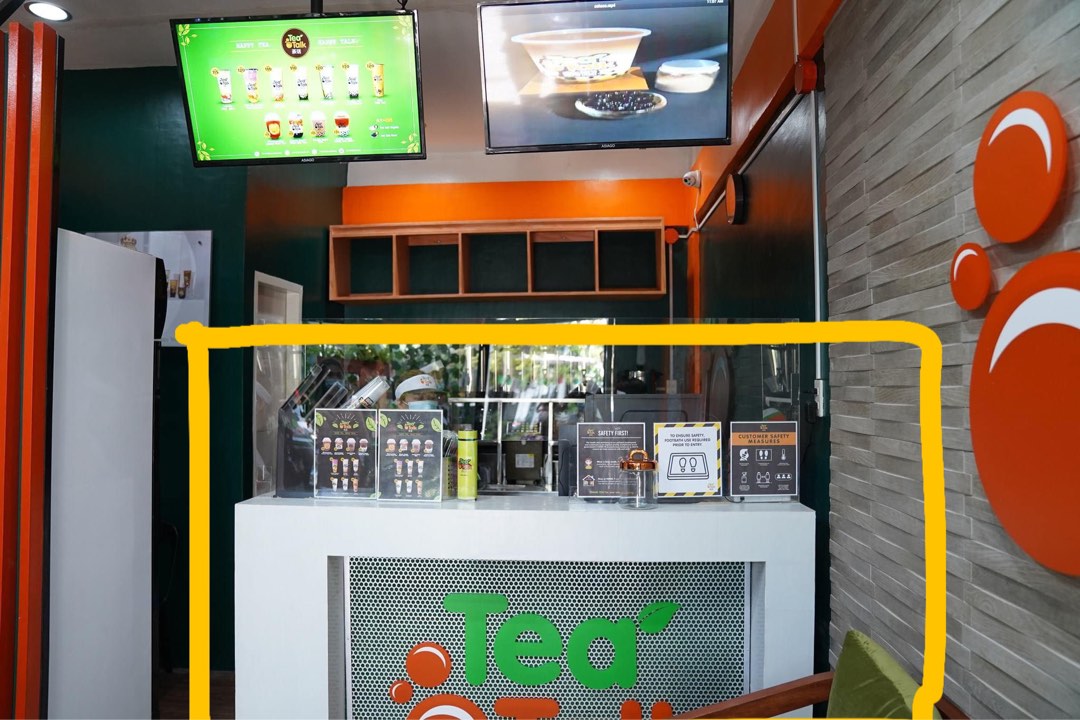 Movable Store Counter Table with shelves/Cashier/Reception Table ...