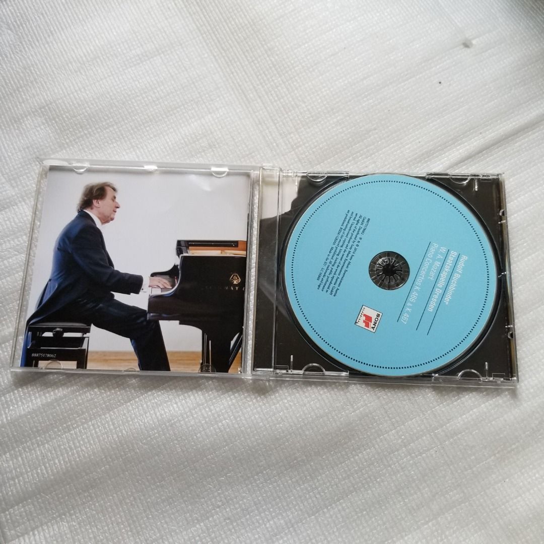 Mozart - Piano Concertos K466 & 467 (Buchbinder, Sony), 興趣及遊戲, 音樂、樂器 ...