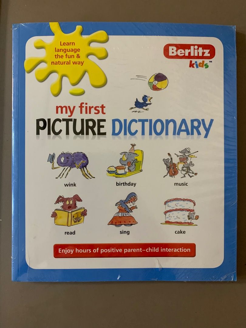 My First Picture Dictionary, Hobbies & Toys, Books & Magazines ...