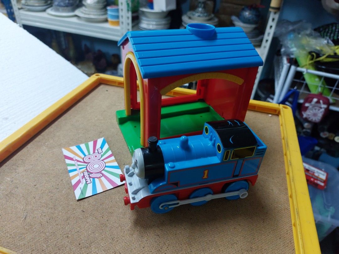 My First Thomas steam train no1 & Shed, Hobbies & Toys, Toys & Games on ...