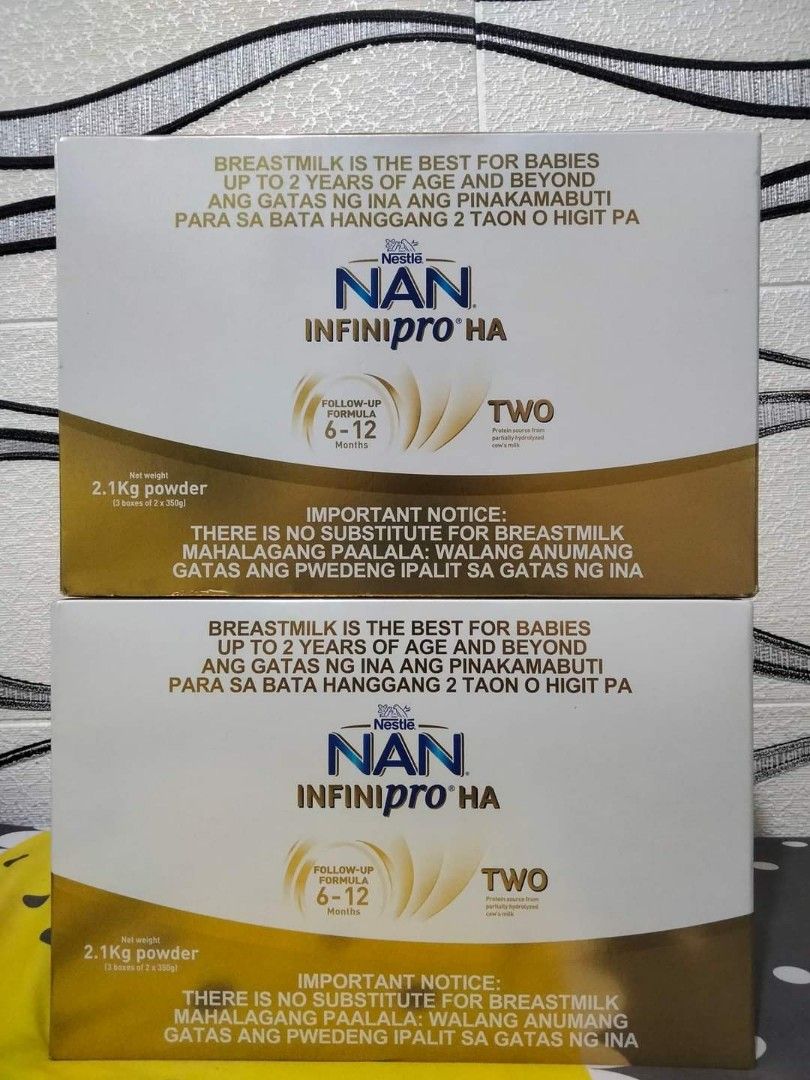 NAN Infinipro HW new packaging 2.1kgs, Babies & Kids, Nursing & Feeding ...
