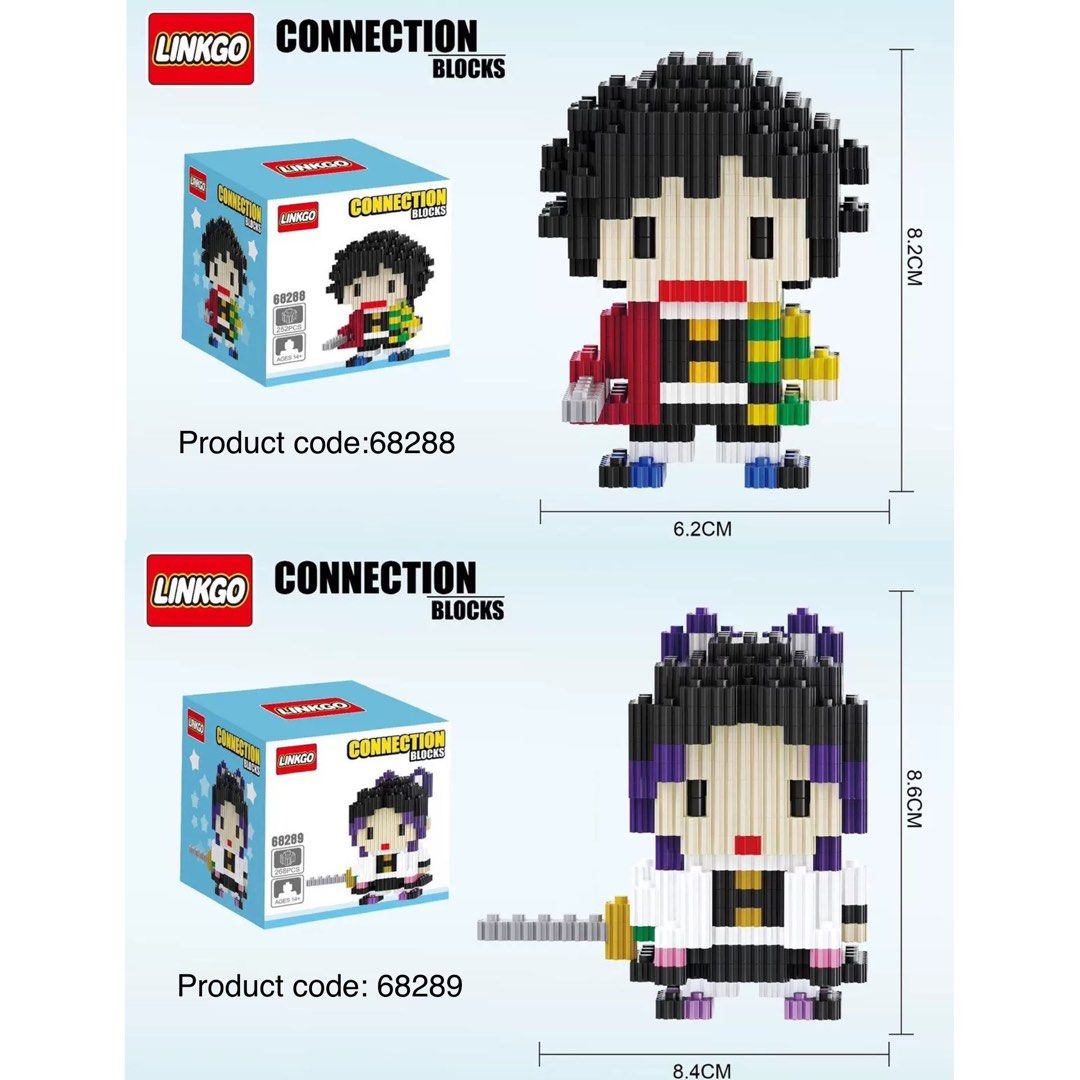 [NaniNano SG] Demon Slayer inspired Nano building blocks tanjiro nezuko ...