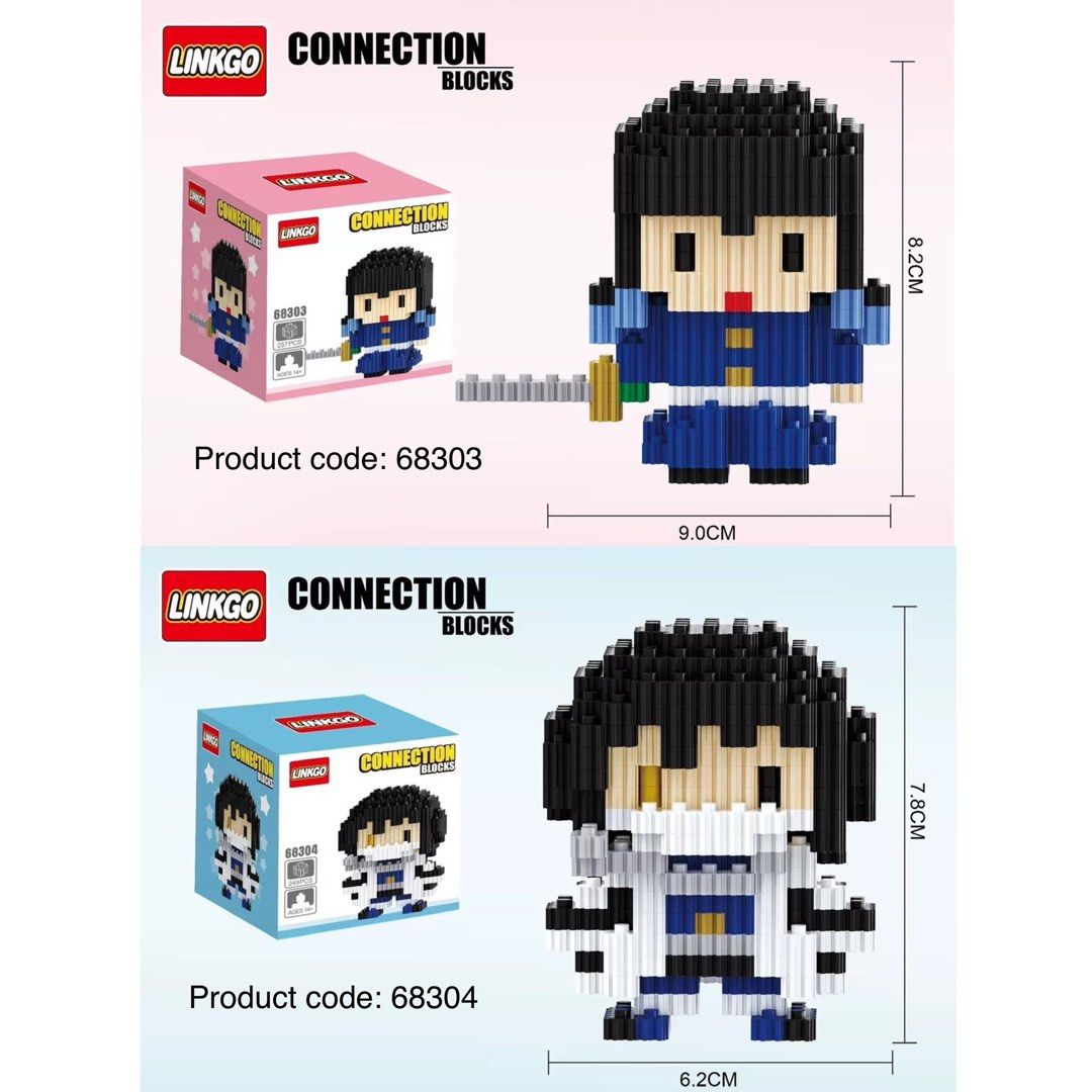 [NaniNano SG] Demon Slayer inspired Nano building blocks tanjiro nezuko ...