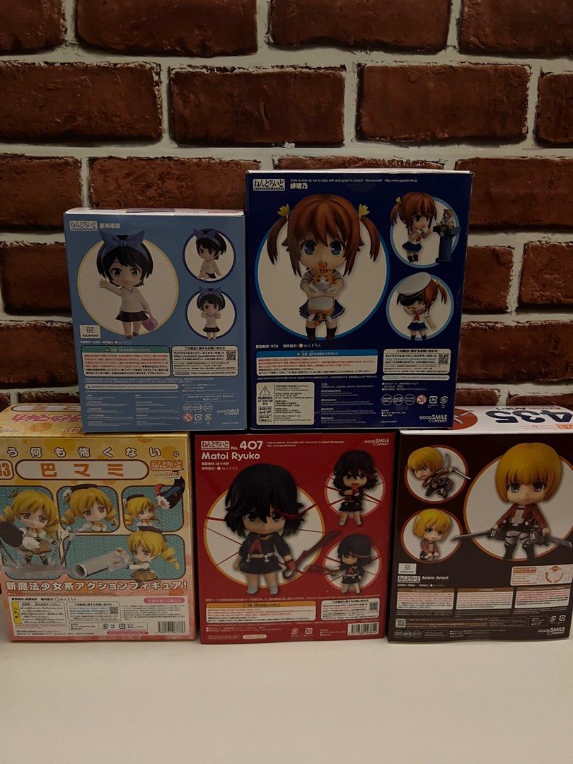 Nendoroid 183 Tomoe Mami / Madoka / 407 kill la kill Ryuko Matoi / 435 ...