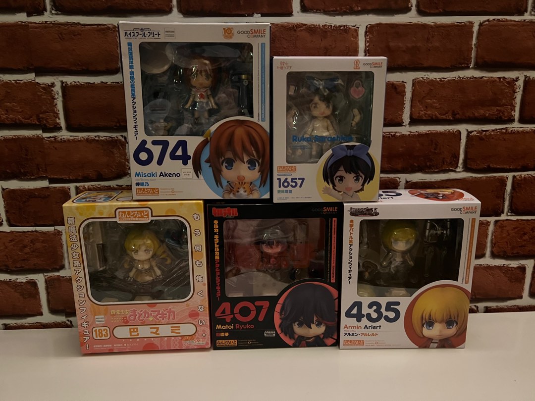 Nendoroid 183 Tomoe Mami / Madoka / 407 kill la kill Ryuko Matoi / 435 ...