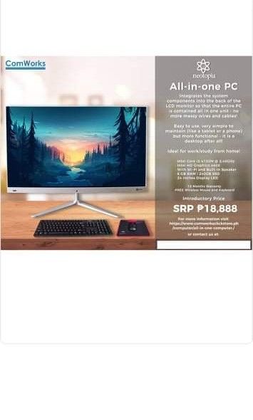 Neotopia ALL-IN-ONE-PC(Desktop PC), Computers & Tech, Desktops on Carousell