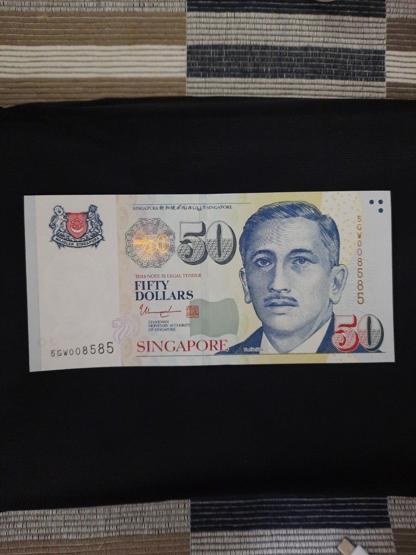 New $50 note with nice number, Hobbies & Toys, Memorabilia ...