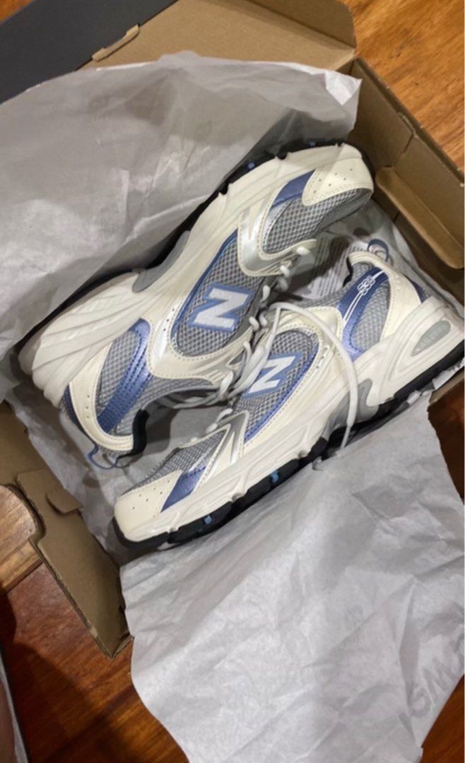 New Balance 530 Steel Blue, Women's Fashion, Footwear, Sneakers on ...