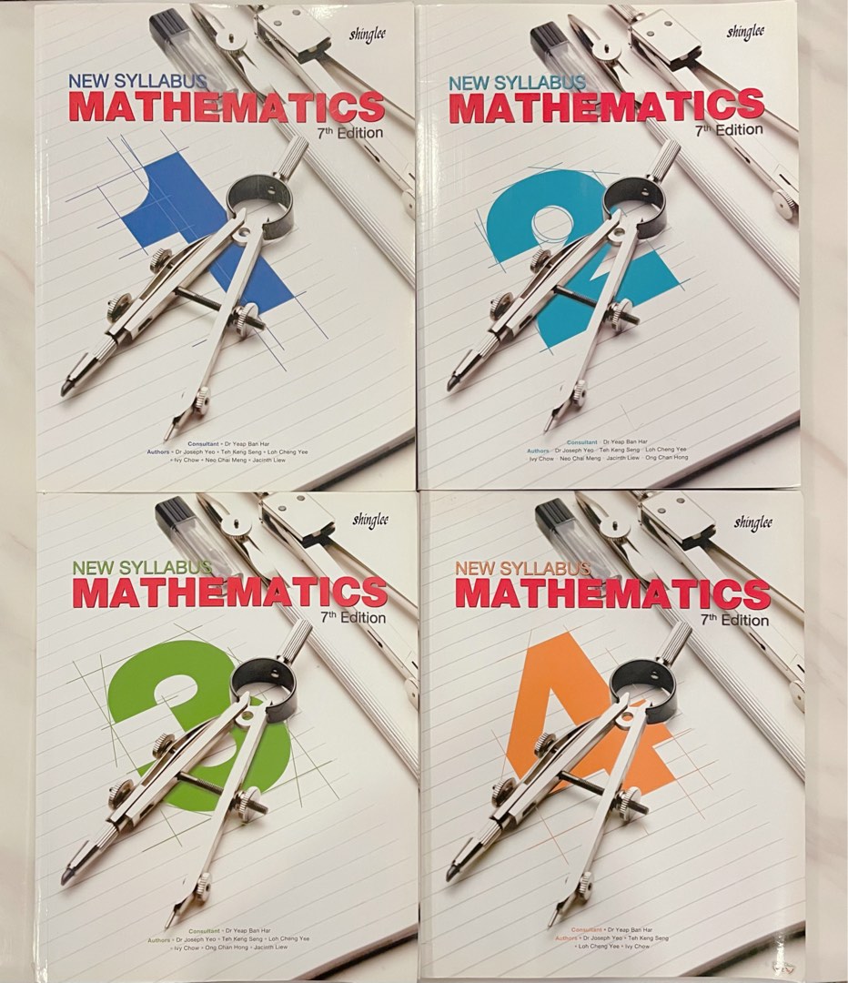 New Syllabus Mathematics Units 1-4 (7th Edition) by Shinglee, Hobbies ...