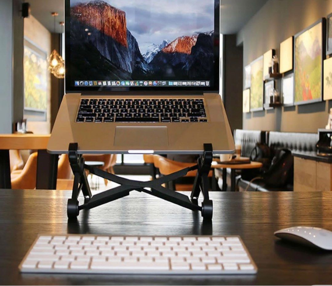 Nexstand K2 Portable and Height Adjustable Laptop Stand, Computers ...