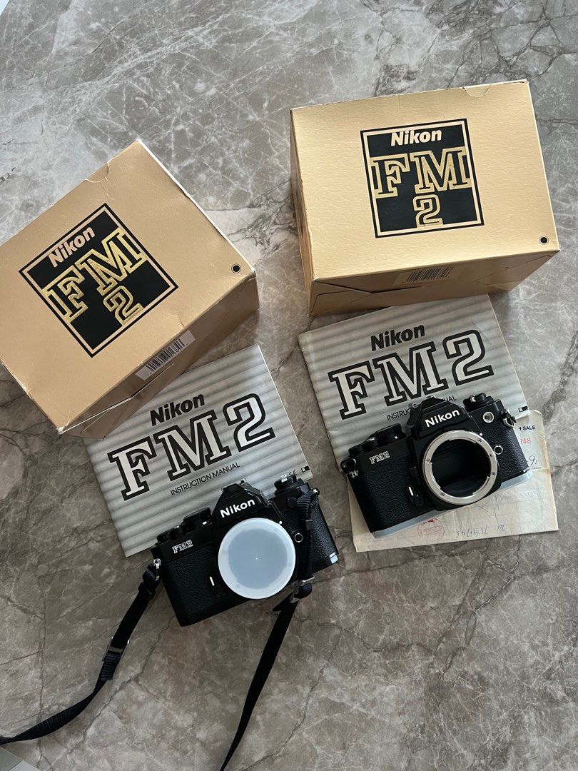 Nikon fm2 film camera, Photography, Cameras on Carousell