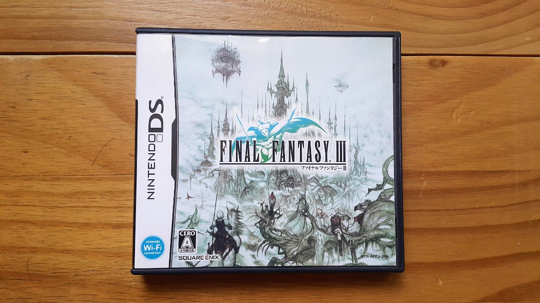 Nintendo DS FF3, 電子遊戲, 電子遊戲, Nintendo 任天堂 - Carousell
