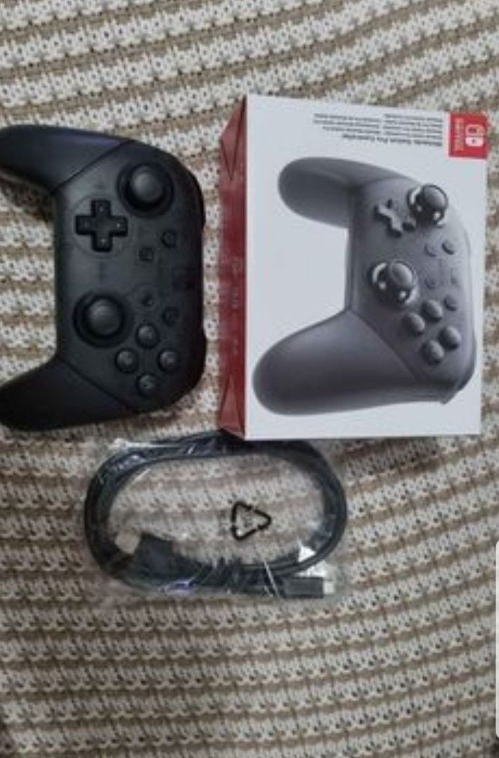Nintendo switch pro controller - original, Video Gaming, Gaming ...