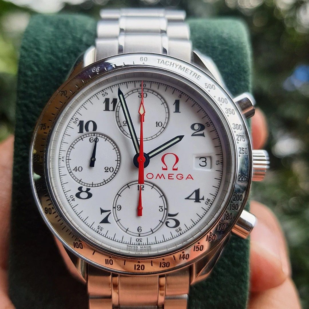 Omega Speedmaster Olympic, Fesyen Pria, Jam Tangan di Carousell