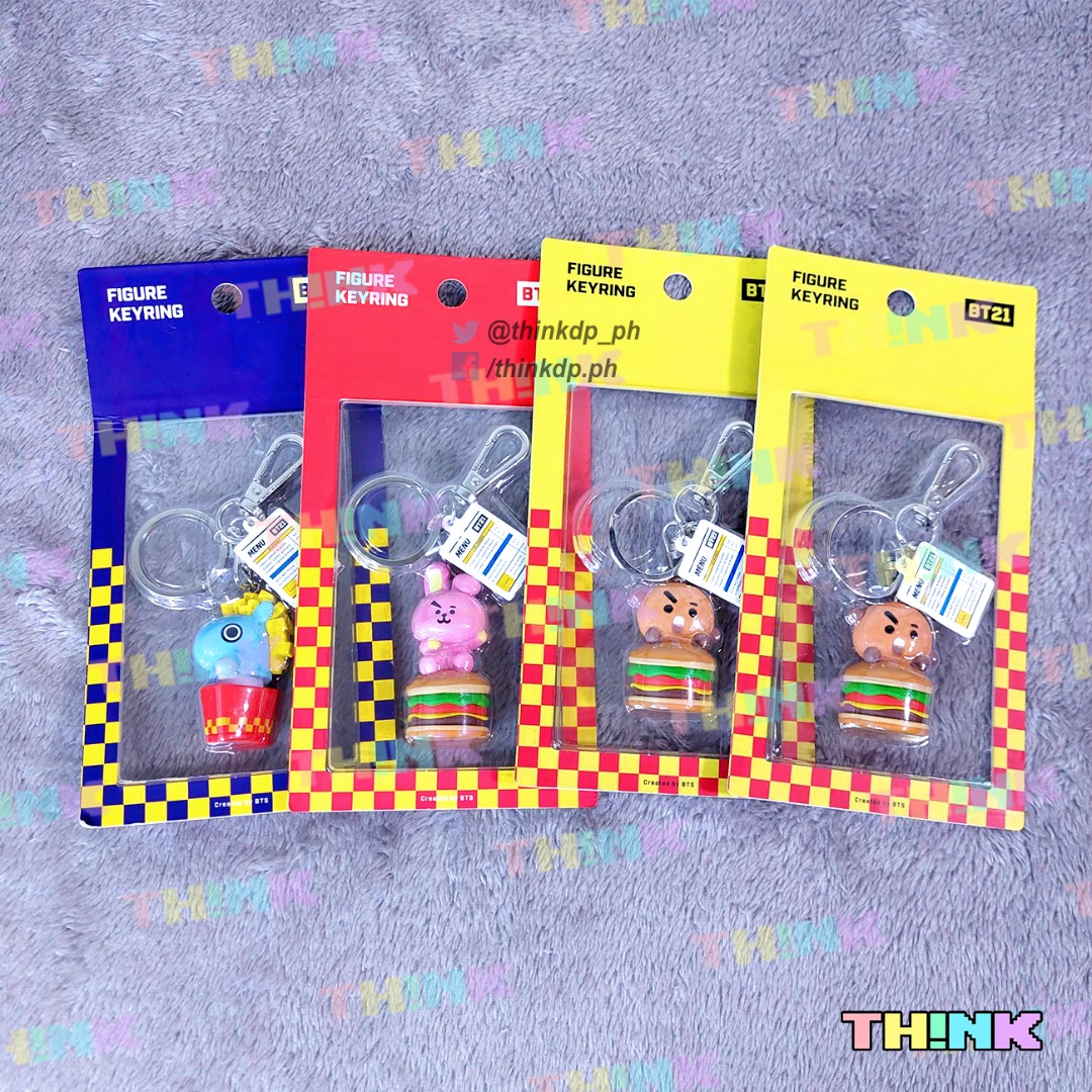 ON HAND BT21 Bite Figure Keyring ( bts mang cooky shooky ), Hobbies & Toys, Memorabilia ...