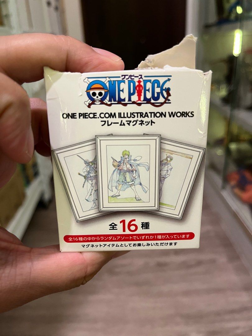 One Piece - Luffy- Frame Magnet - One Piece.com Illustration Works ...