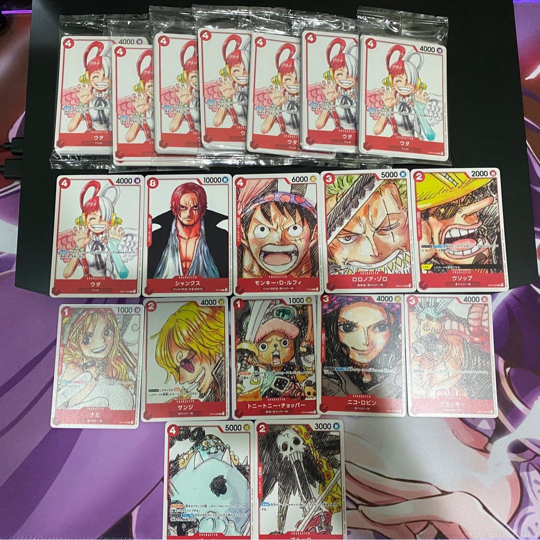 One Piece Card Game UTA CNY Promo, Hobbies & Toys, Toys & Games on Carousell
