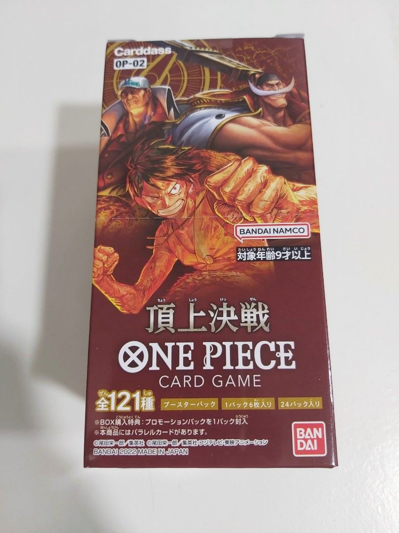 One Piece TCG: OP02 Paramount War Booster Box, Hobbies & Toys, Toys ...