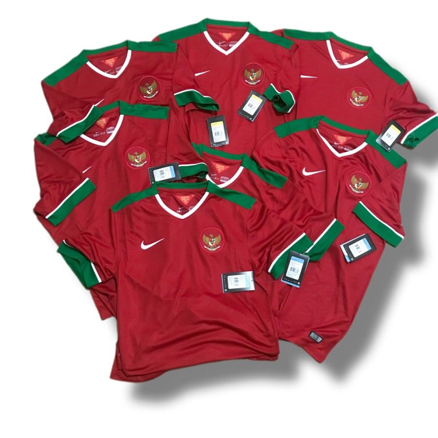 Original Indonesia National Team Jersey Home 2014/2018, Olah Raga, Baju ...