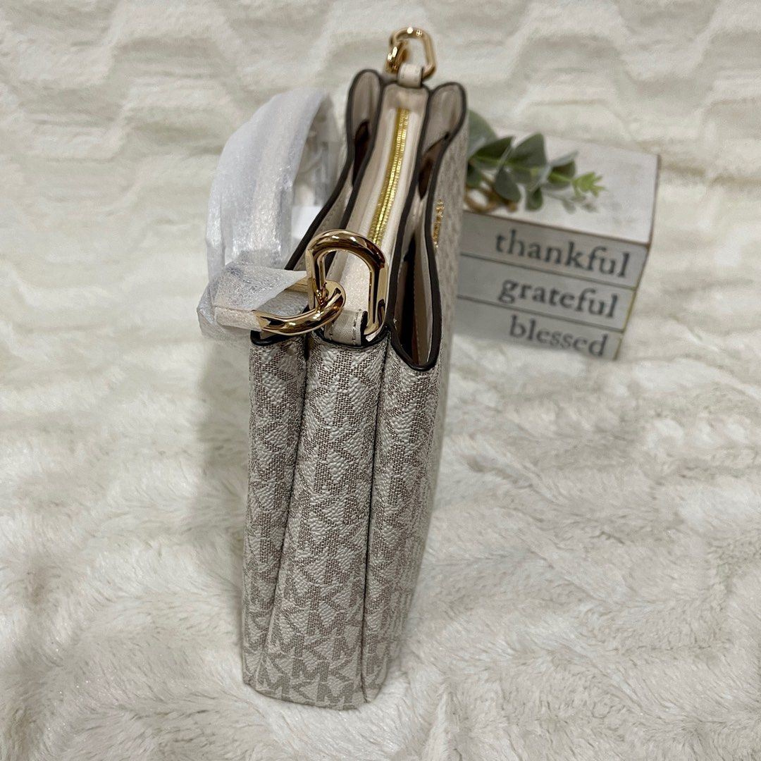 Original MK Trisha medium logo crossbody, Women's Fashion, Bags & Wallets, Cross-body Bags on ...