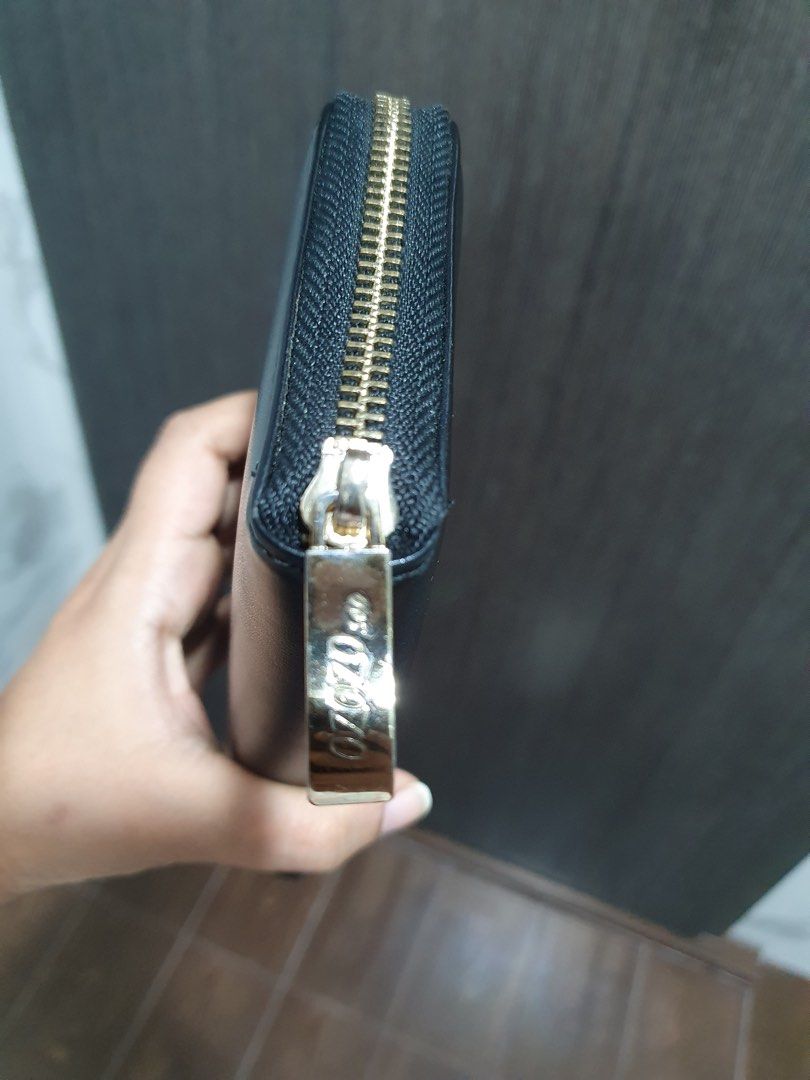 OZOZO Black Long wallet, Women's Fashion, Bags & Wallets, Wallets ...