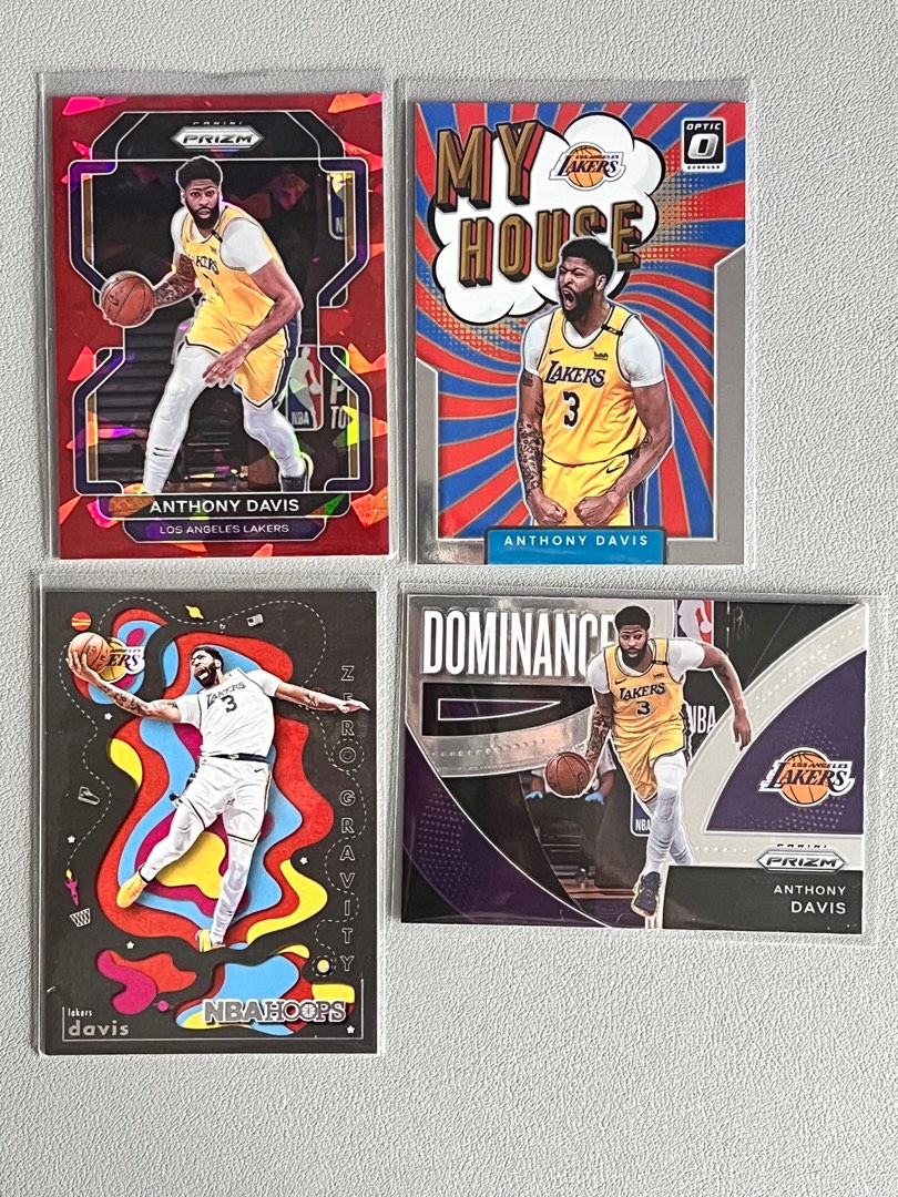 Panini 2021-22 Inserts - Anthony Davis (LA Lakers) - Lot, Hobbies ...