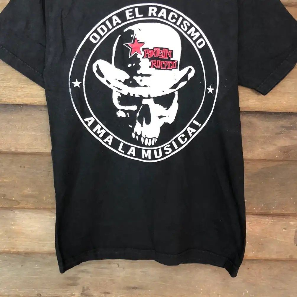 Panteon Rococo Odia El Racismo Black Tshirt #3483, Men's Fashion, Tops ...