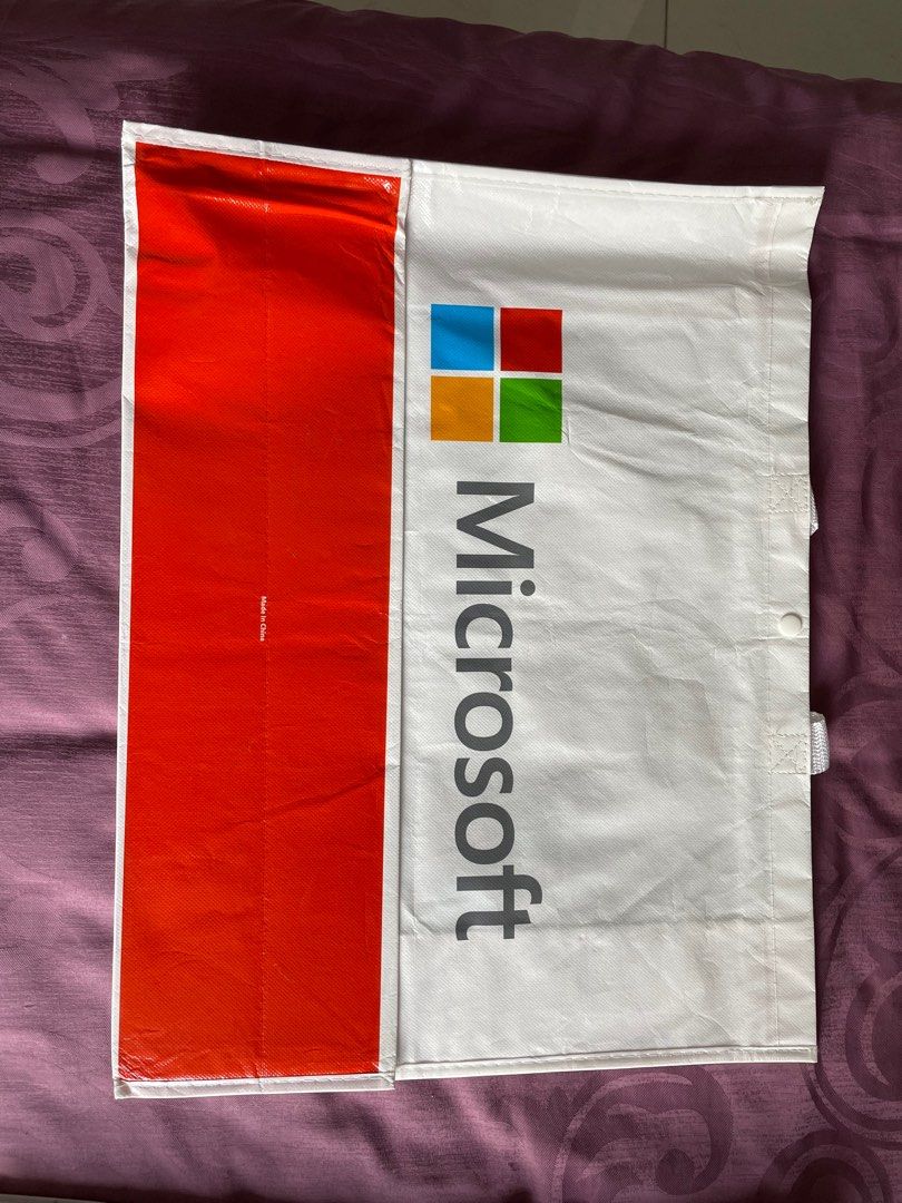 Paper bag Microsoft original size Large, Telepon Seluler & Tablet ...