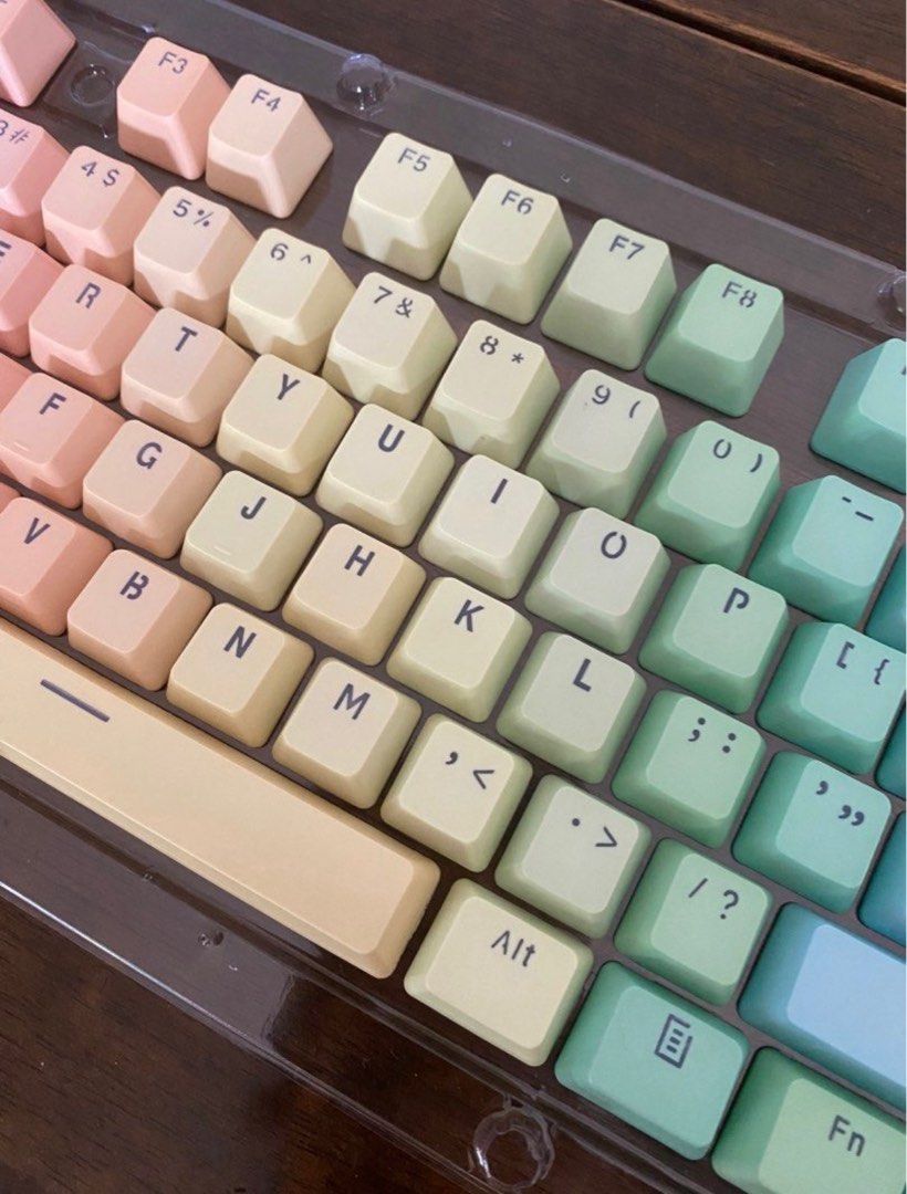 PBT Gradient Keycaps, Computers & Tech, Parts & Accessories, Computer ...