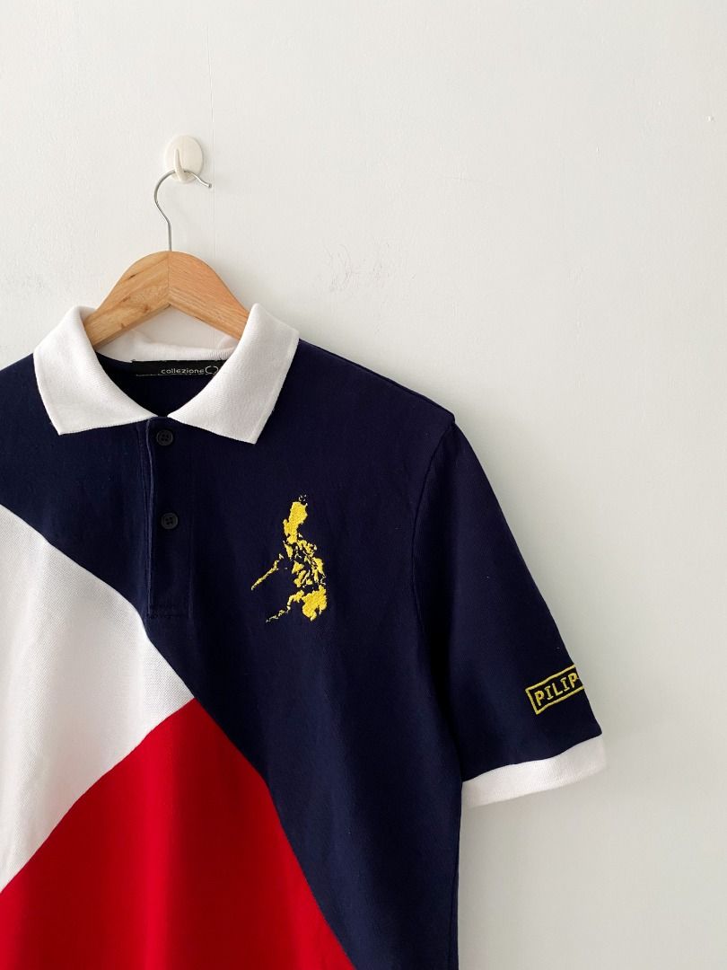 Philippine Flag Colorway by Collectzone Polo Shirt, Men's Fashion, Tops ...
